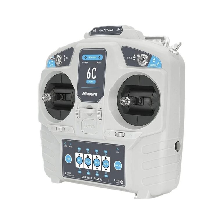 Microzone MC6C 2.4G 6CH Remote Control Transmitter 6C-MINI For SU27 RC ...