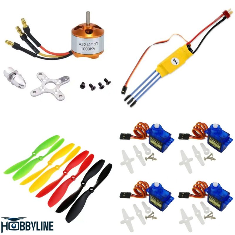 1000KV/1400KV 30A Combo Set For RC Plane – SL Hobby Line